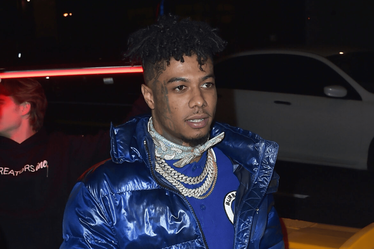 Blueface Walks Free From Prison, Bonds With His Children, Gives Fans ...